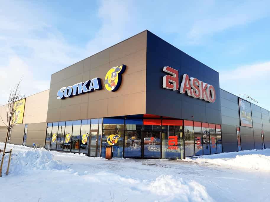 Soome mööblihiiglane Indoor Group sulgeb Eestis Sotka ja Asko Kauplused ...